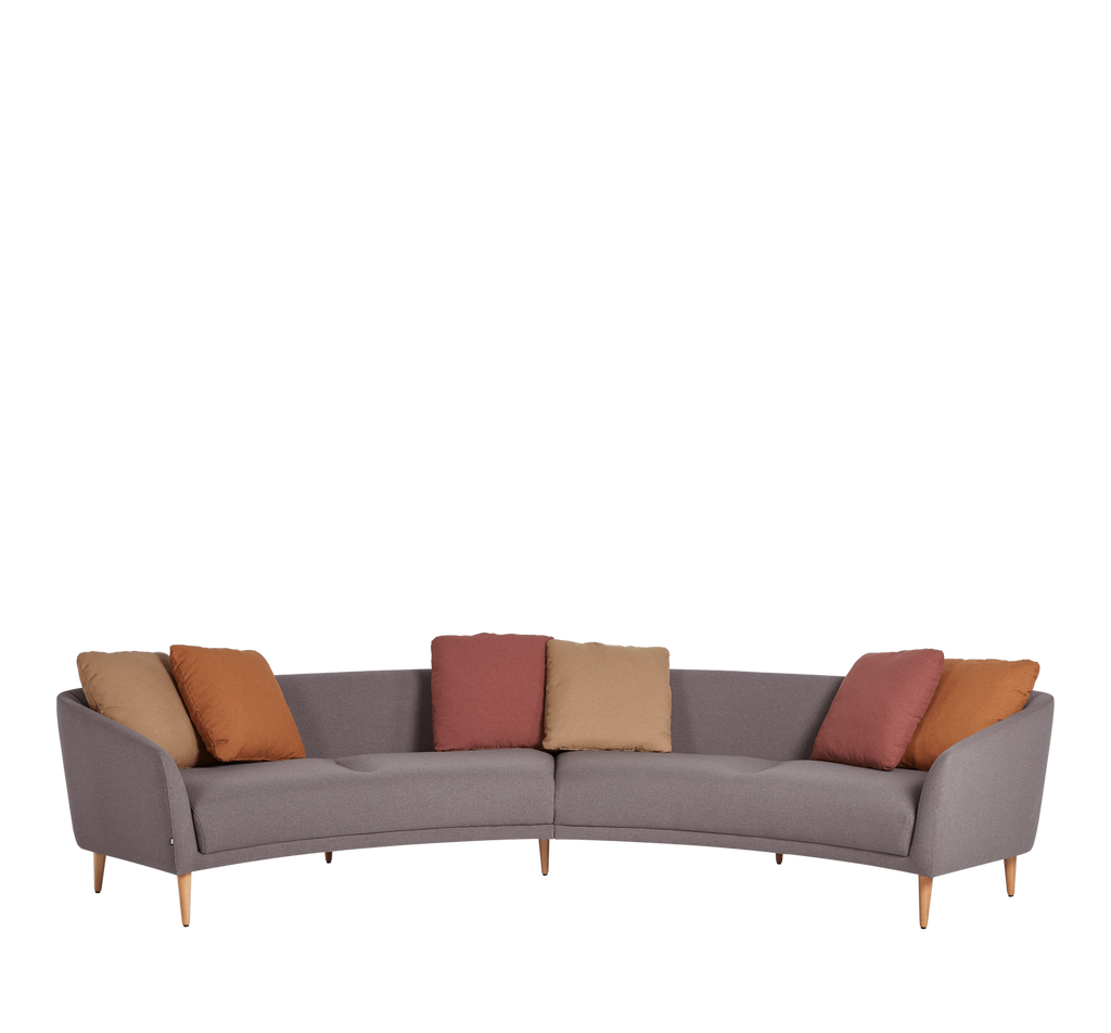 boom curved sofa